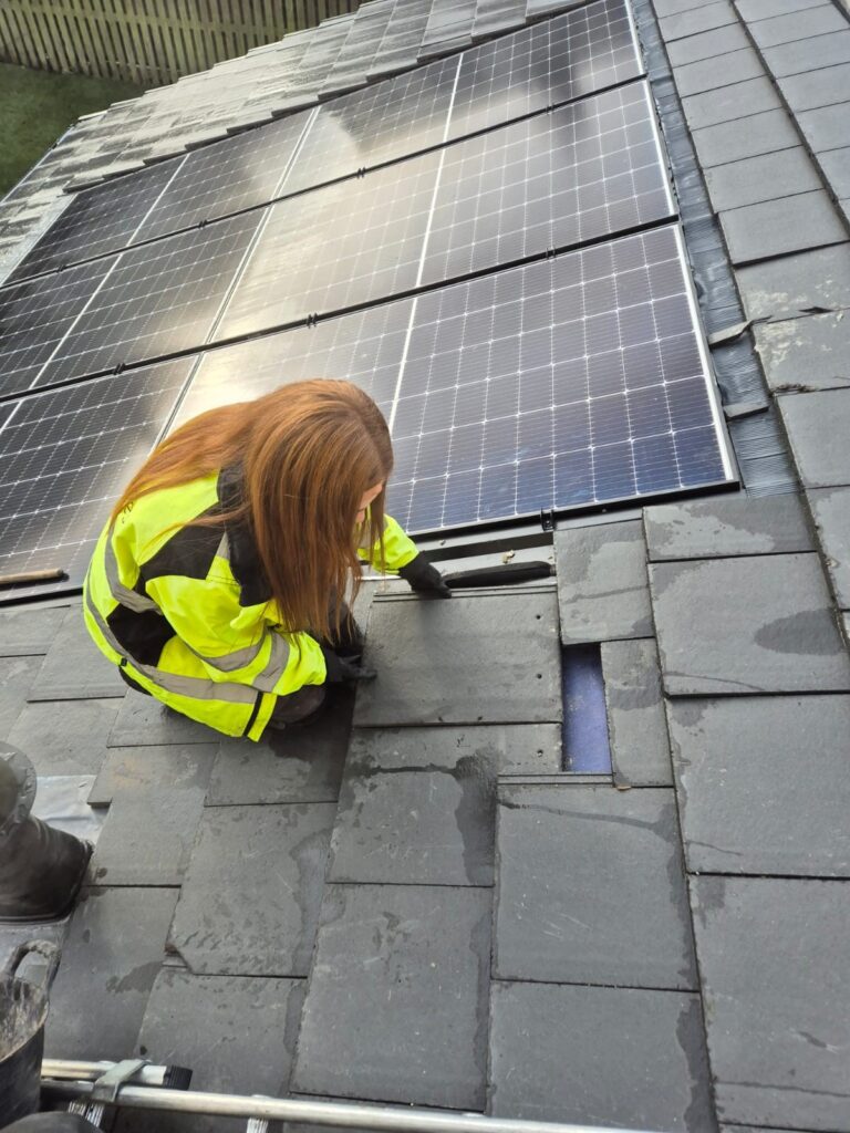 Meet Ella, Ring Stones' first female roofer - Ring Stones
